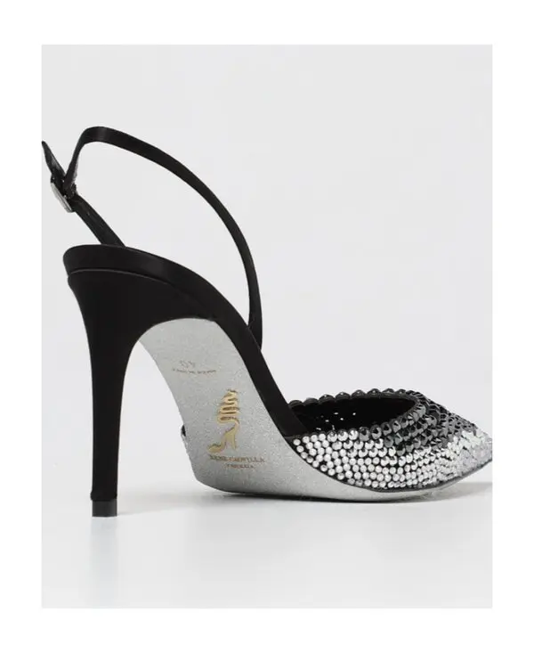 Rene Caovilla Jackie Embellished Slingbacks