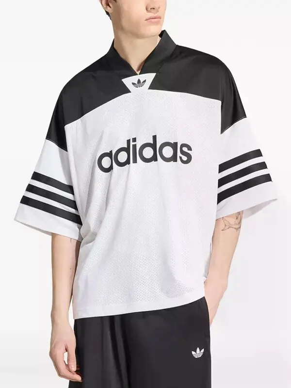 Adidas Adicolor Oversized American Football Jersey - White