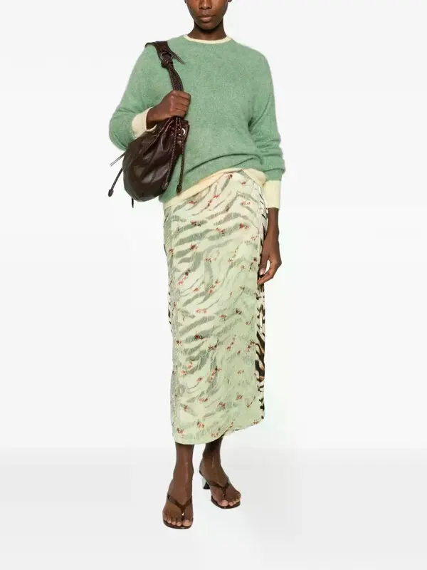 IVORY PARIS Cala Crew-neck Knitted Sweater