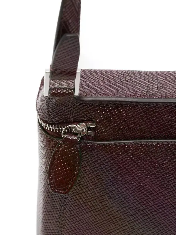 TOTEME Patent Leather Shoulder Bag - Red