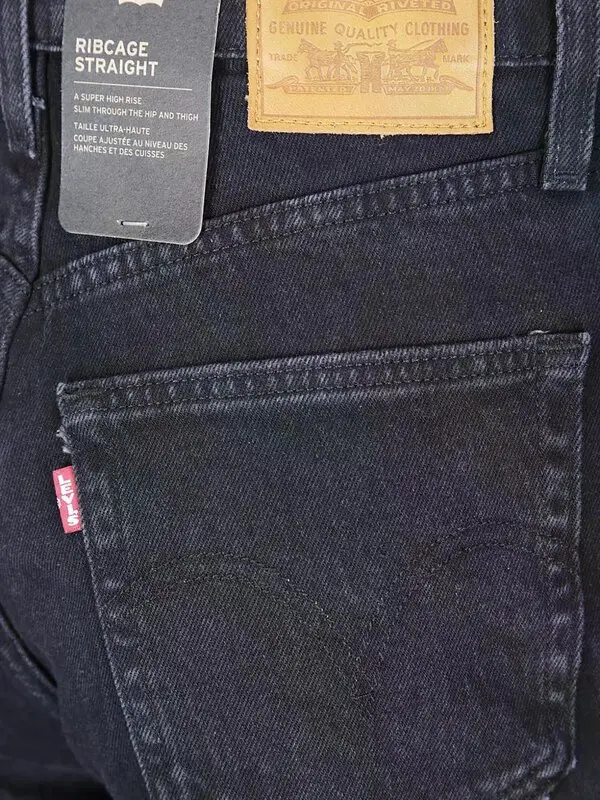 LEVI'S Ribcage Full Length Jeans