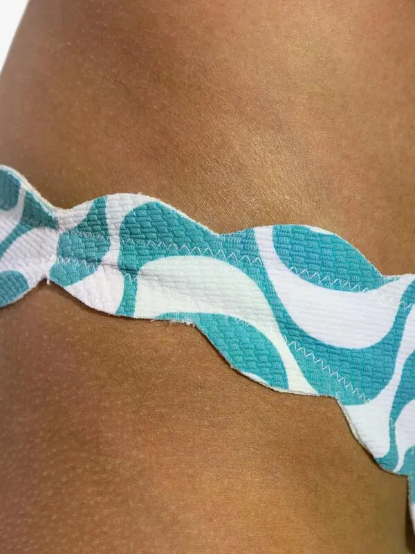 Marysia Antibes Scalloped-edge Bikini Bottoms