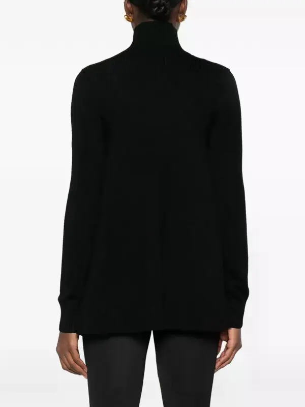 TOTEME Ribbed-knit Turtleneck Sweater