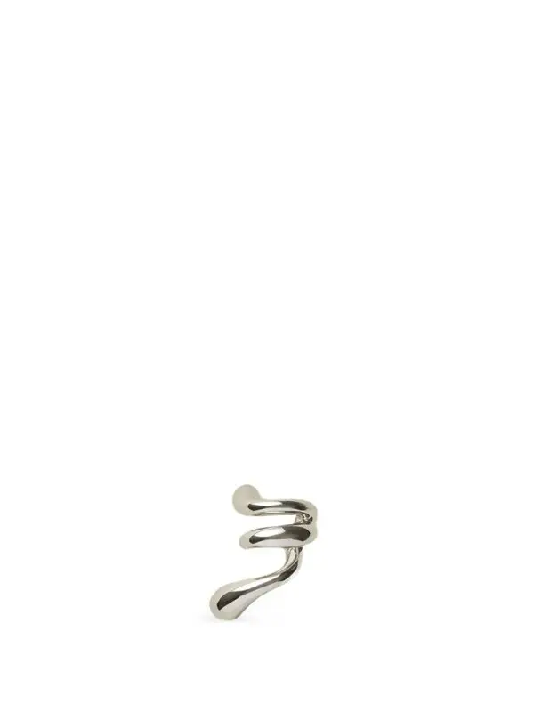 PANCONESI Spiral-shaped Ear Cuff - Silver