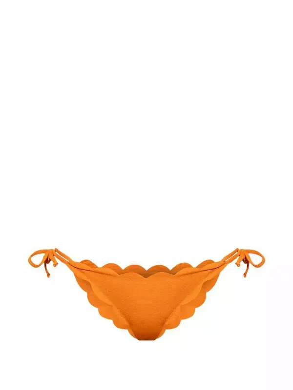 Marysia Mott Scalloped Bikini Bottoms - Orange