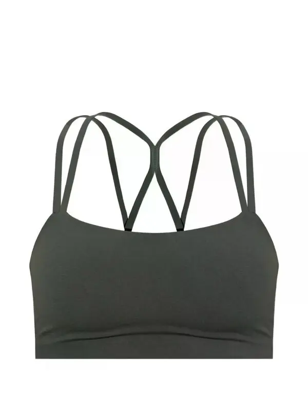 Nike Criss-cross Strap Sports Bra - Green