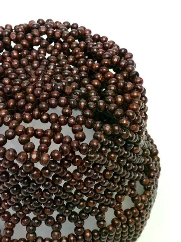 CORDERA Wooden Beads Bucket Hat