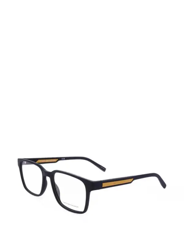 Tommy Hilfiger Logo-plaque Square-frame Glasses