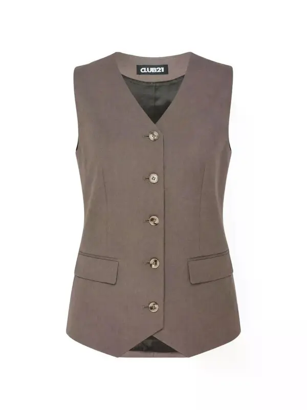 CLUB21 COLLECTION Iris V-neck Waistcoat