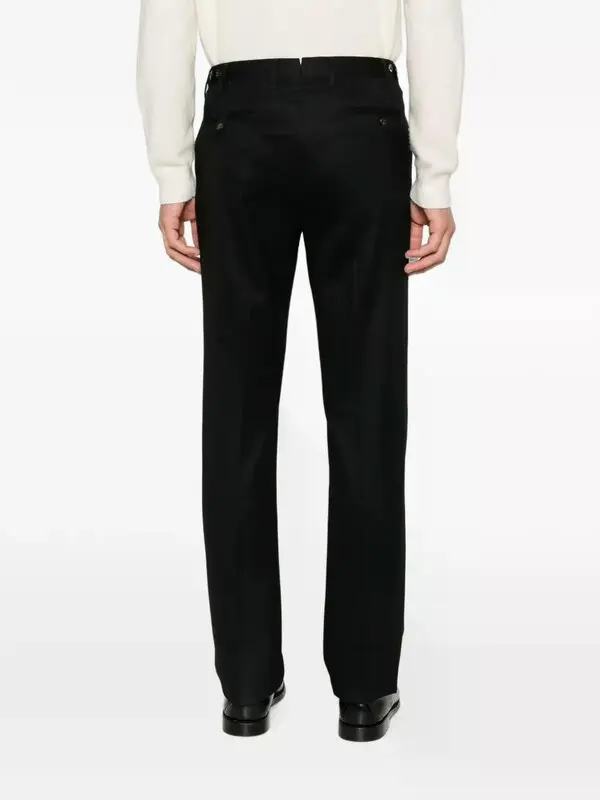 Corneliani Pressed-crease Tailored Trousers