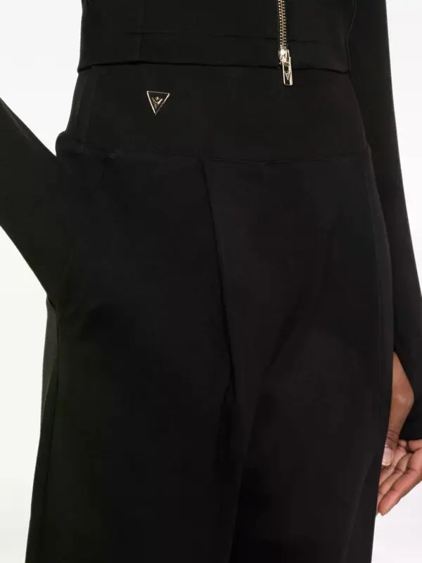 MACRON Logo-plaque Pleated Trousers