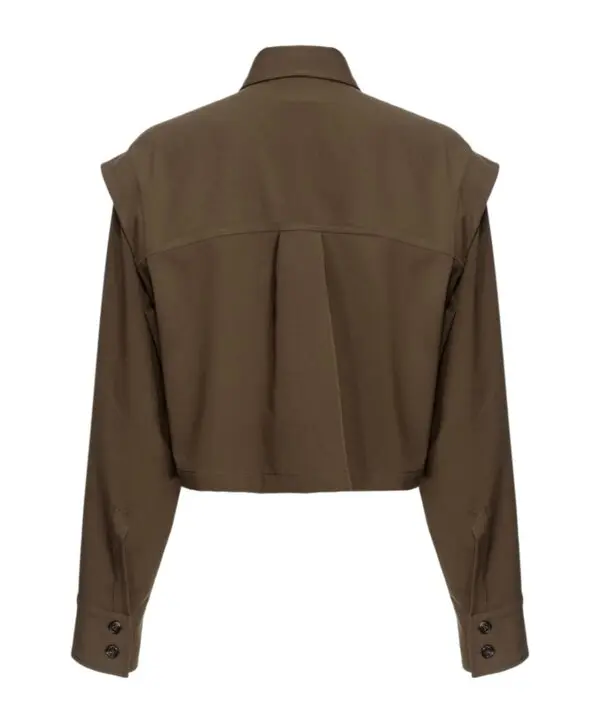 Pinko Collared Long-sleeved Shirt