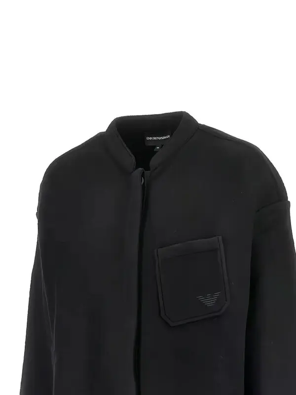 Emporio Armani Logo-embroidered Pocket Jacket