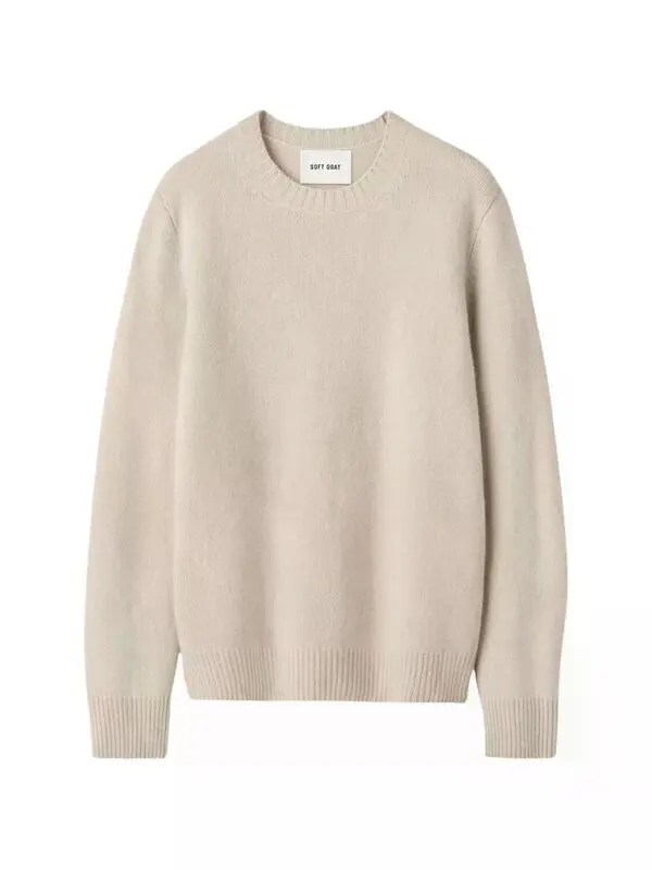 Soft Goat Crew-neck Cashmere Sweater