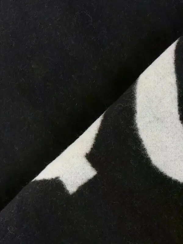 Jacquemus Logo-intarsia Fringed Scarf