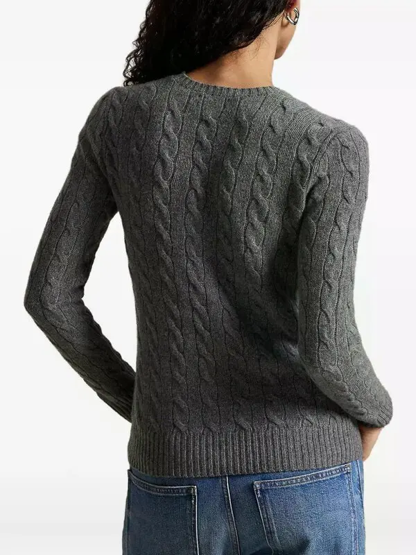 Polo Ralph Lauren Cable-knit Embroidered Logo Sweater