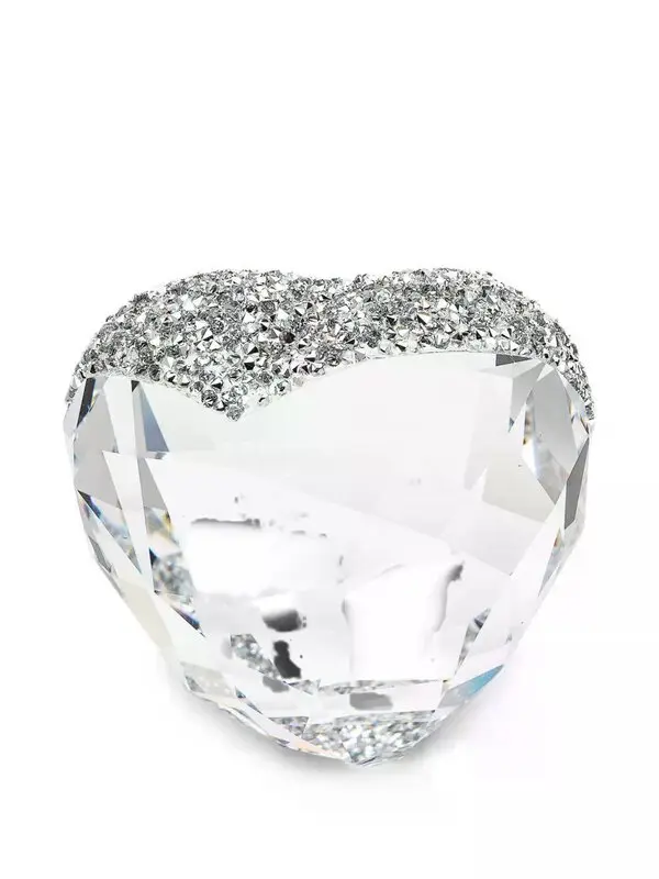 SWAROVSKI Crystal-embellished Heart Figurine