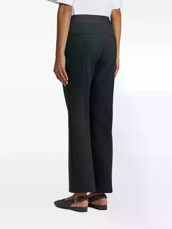 Peserico Pressed-crease Straight-leg Trousers