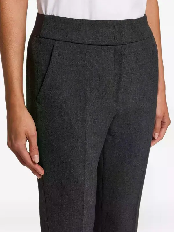 Peserico Pressed-crease Straight-leg Trousers