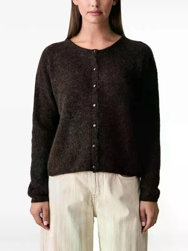 MOS MOSH Mmalmine Cardigan - Brown