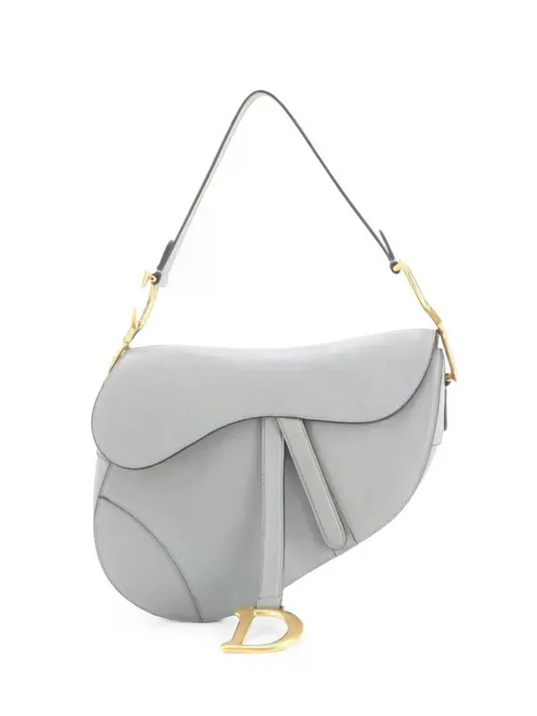 Dior Saddle Handbag Leather Medium Shoulder Bag