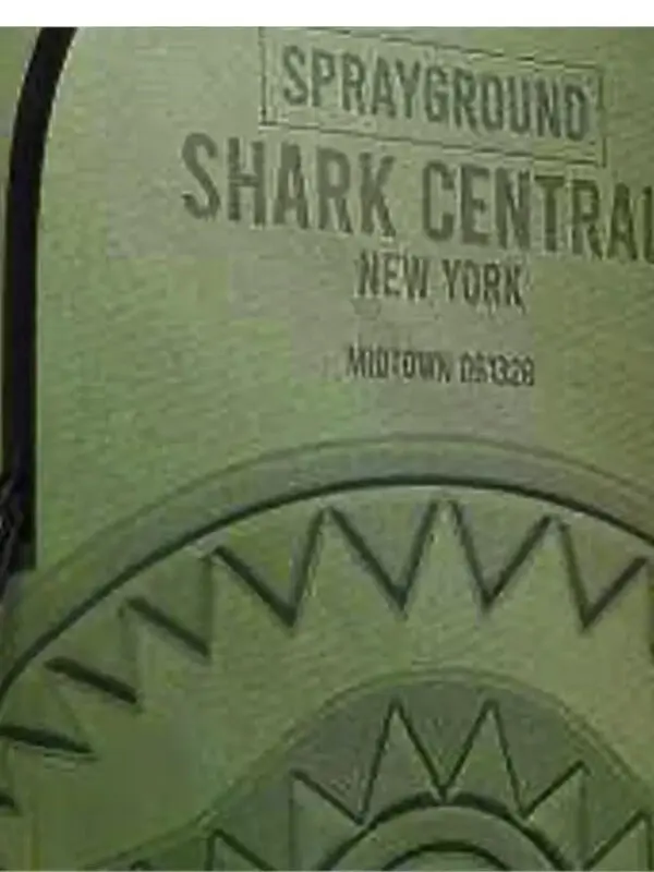 SPRAYGROUND Shark Central All Star Embossed Backpack - Green