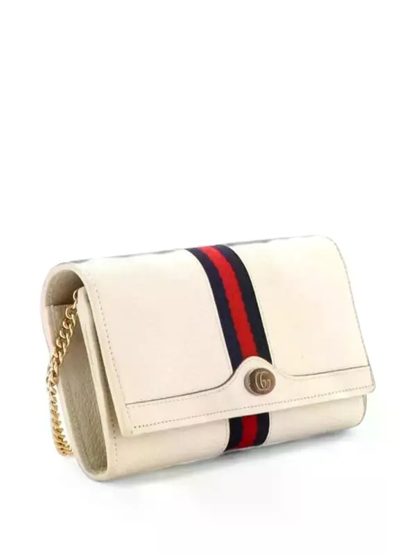 Gucci Ophidia Chain Wallet Leather Crossbody Bag