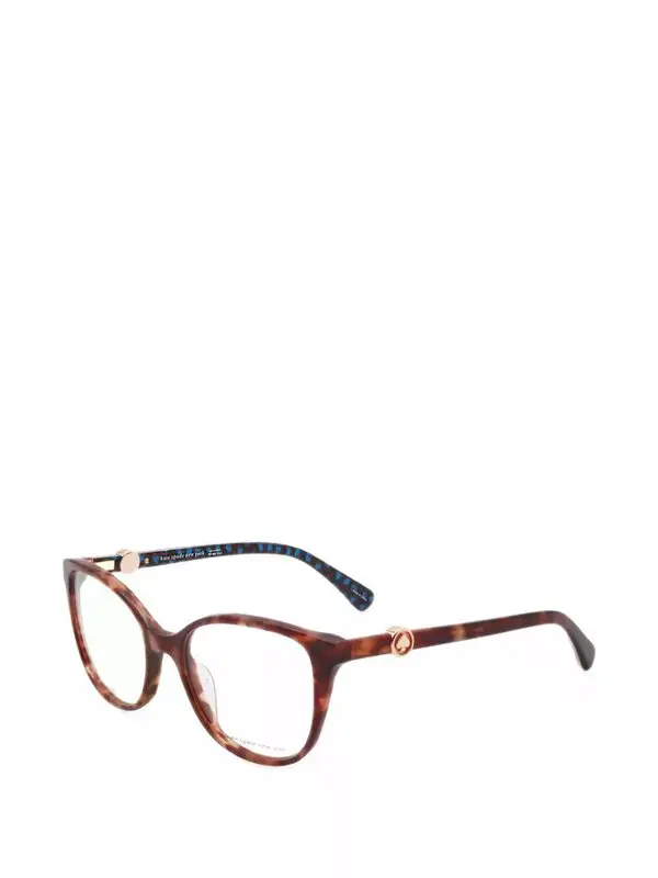 Kate Spade New York Taya Tortoiseshell-effect Glasses