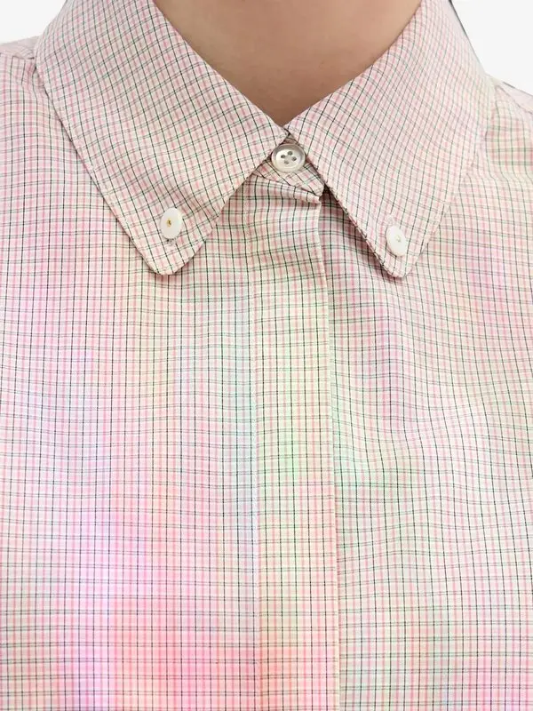 MOS MOSH Mmbritze Check-pattern Button-down Shirt