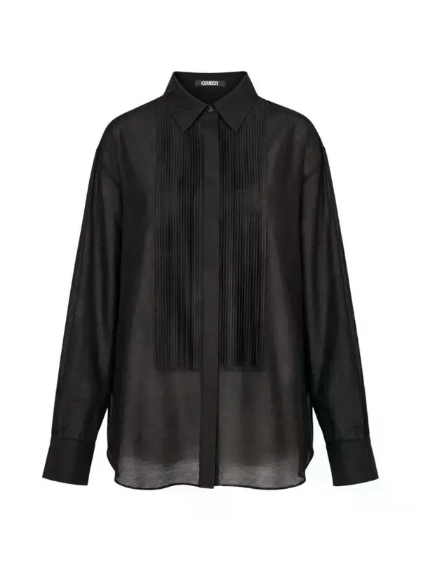 CLUB21 COLLECTION Soline Pintuck-pleat Shirt