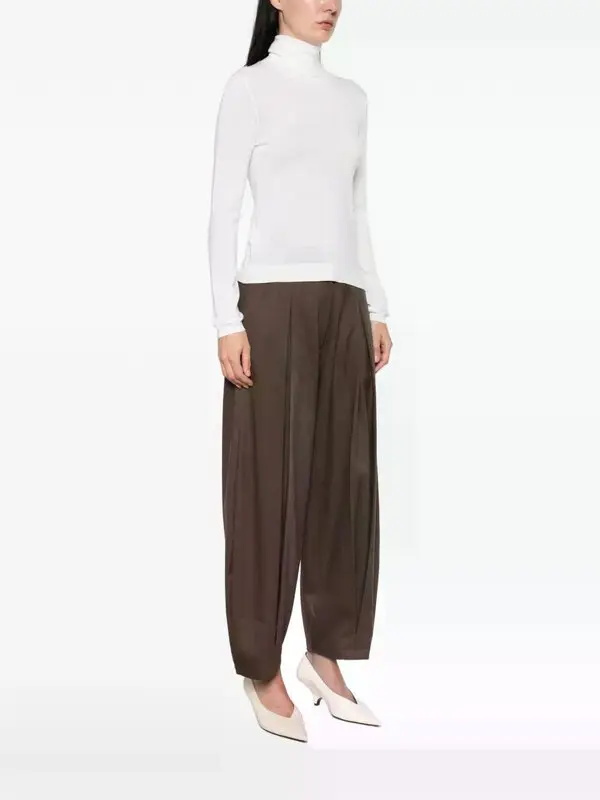EMERSON RENALDI Fine Knit Roll Neck Sweater