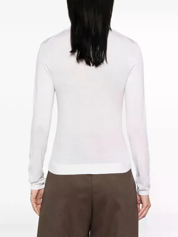 EMERSON RENALDI Fine Knit Roll Neck Sweater