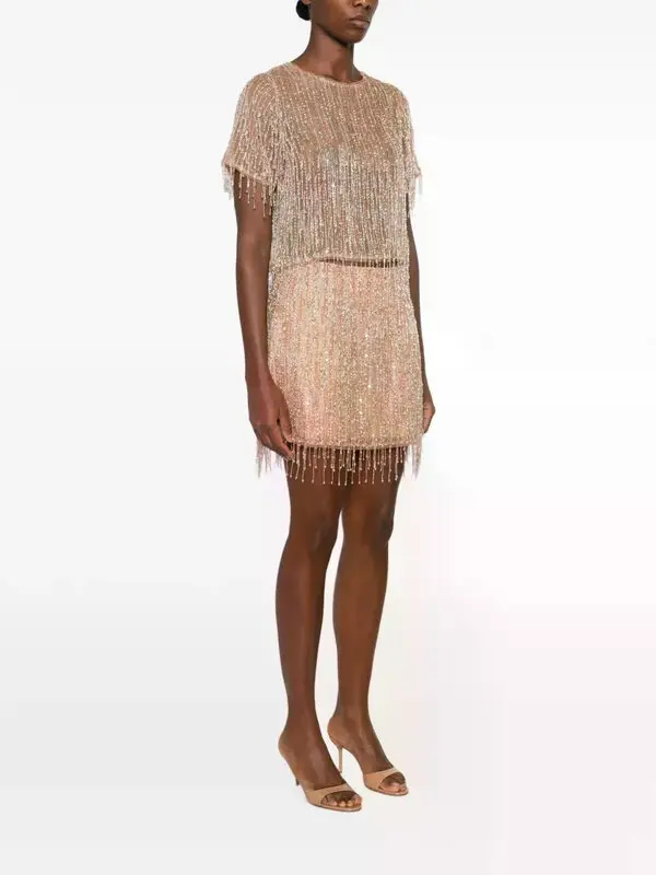 Aje Glisten Embellished Skirt