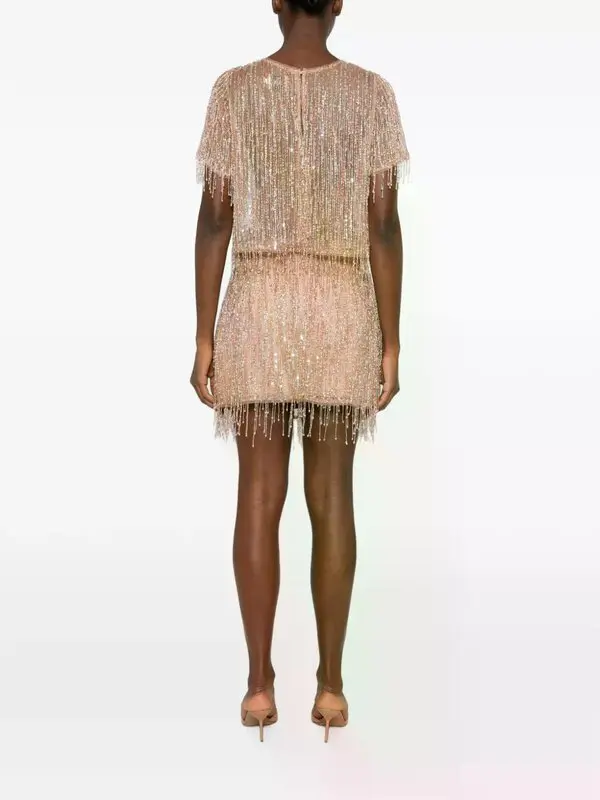 Aje Glisten Embellished Skirt
