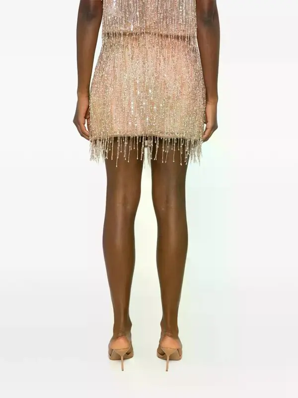 Aje Glisten Embellished Skirt