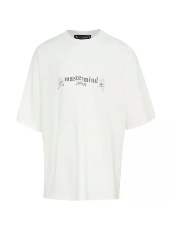 MASTERMIND WORLD Skull-print T-shirt - White