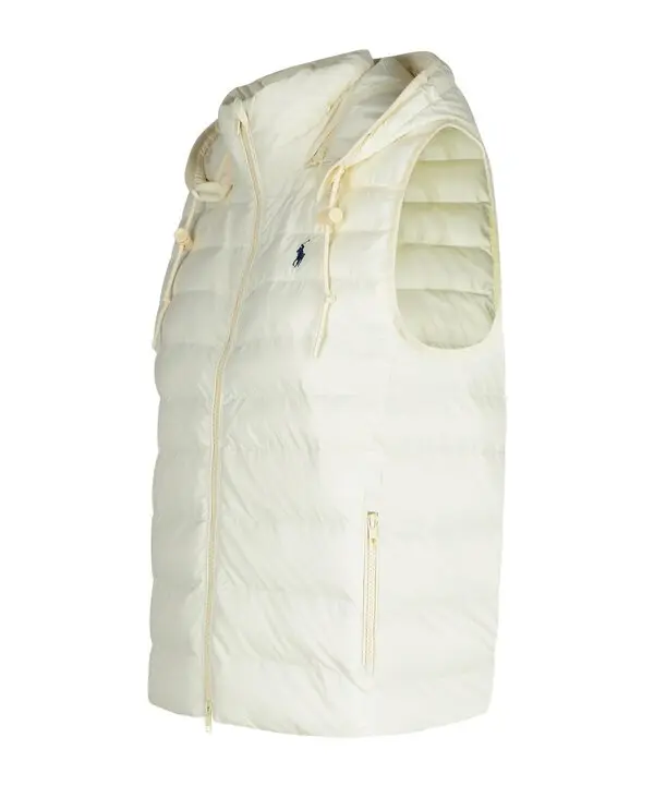 Polo Ralph Lauren Padded Sleeveless Gilet With Removable Hood - No