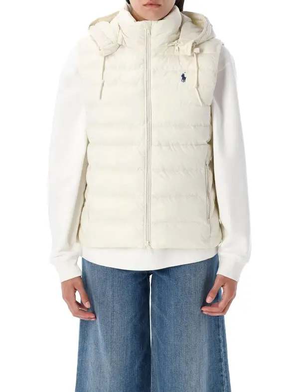 Polo Ralph Lauren Padded Sleeveless Gilet With Removable Hood - No