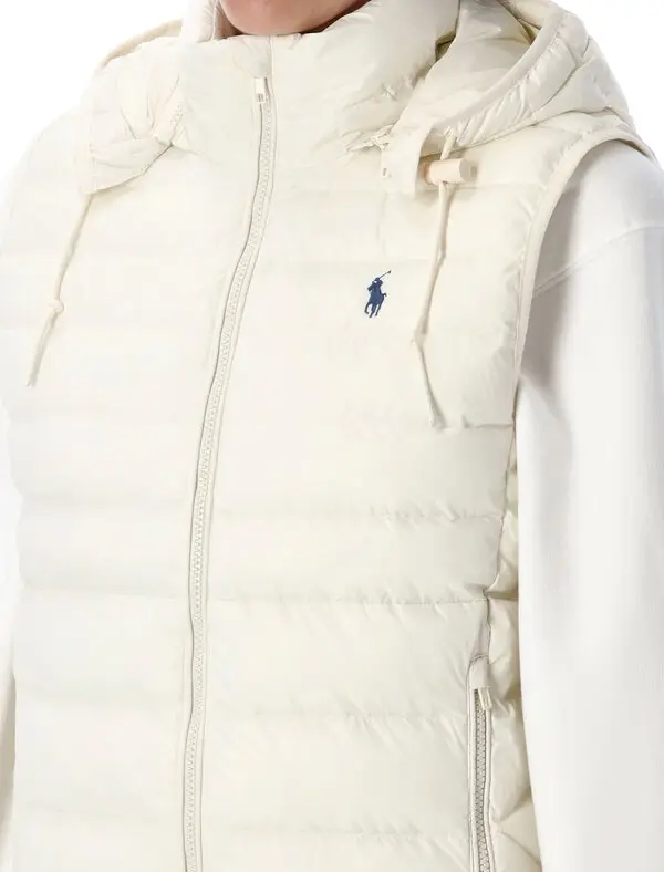 Polo Ralph Lauren Padded Sleeveless Gilet With Removable Hood - No