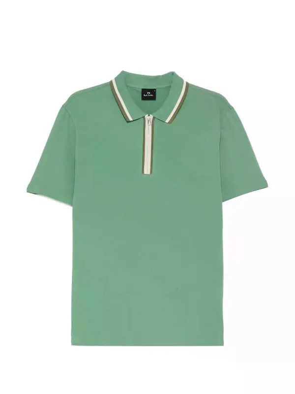 Paul Smith Contrast-collar Polo Shirt