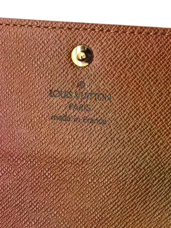 LOUIS VUITTON Sarah Wallet Monogram Canvas Small Wallets