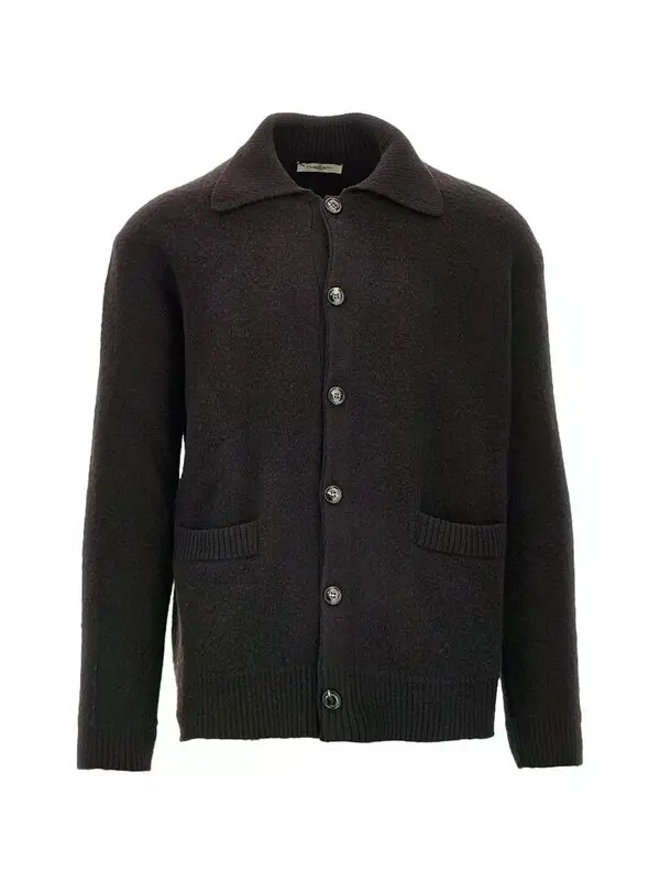 PIACENZA CASHMERE 1733 Virgin Wool Cardigan - Brown
