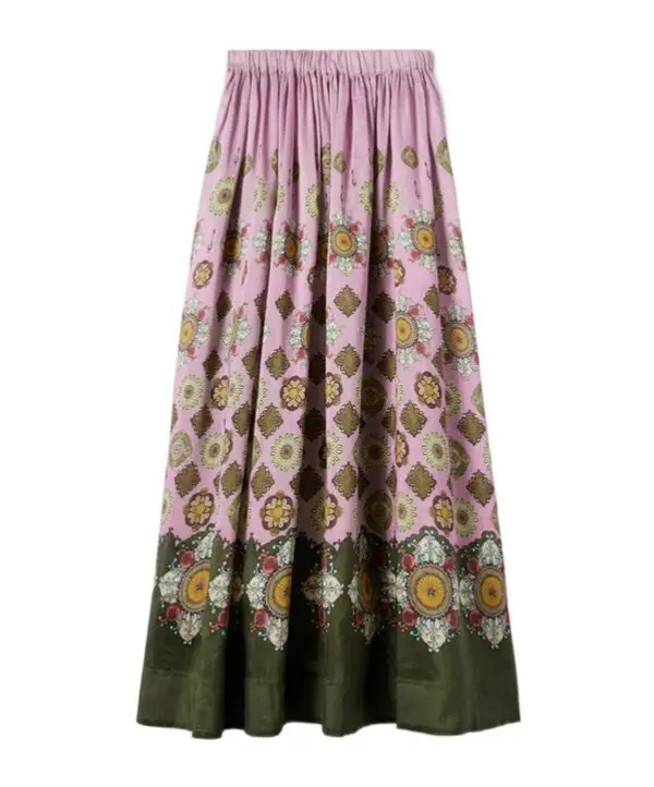 La DoubleJ Floral-print Maxi Skirt - Multicolor