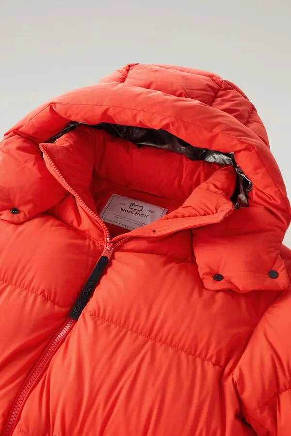 Woolrich Matt Hooded Down Jacket