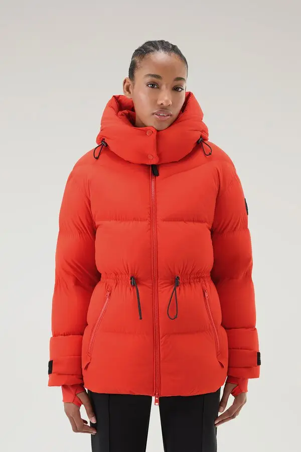 Woolrich Matt Hooded Down Jacket