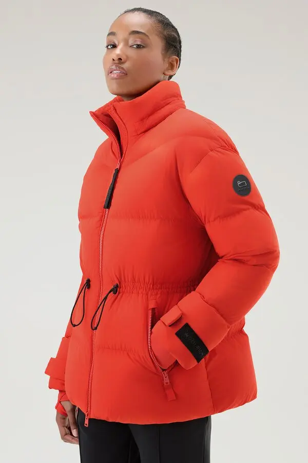 Woolrich Matt Hooded Down Jacket