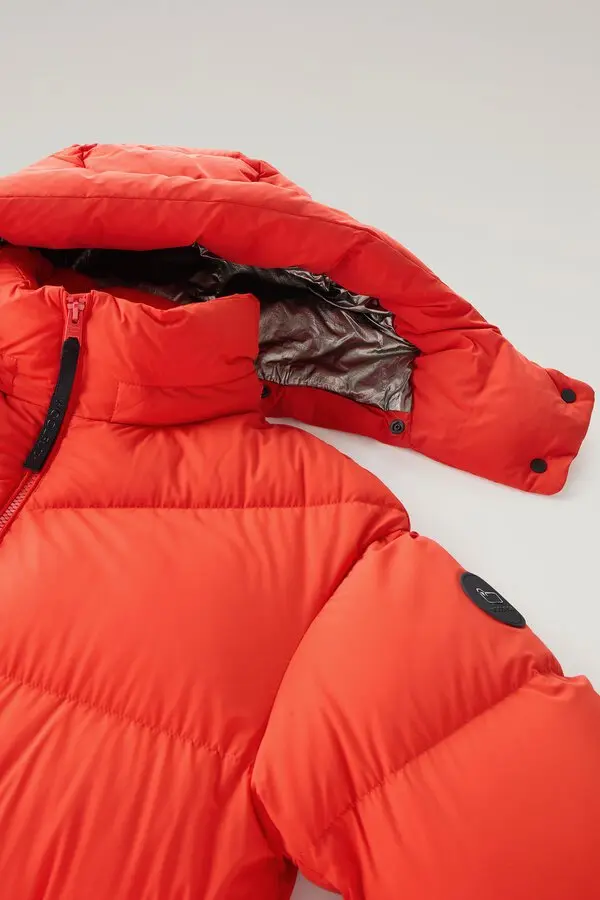 Woolrich Matt Hooded Down Jacket