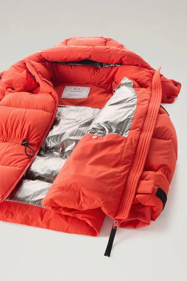 Woolrich Matt Hooded Down Jacket