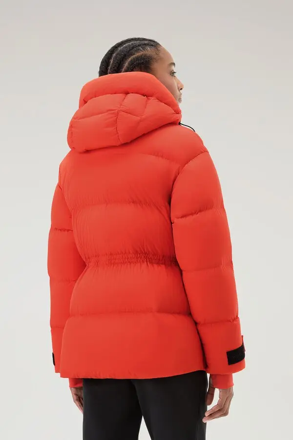 Woolrich Matt Hooded Down Jacket