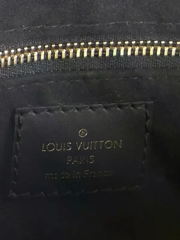 LOUIS VUITTON Monogram Canvas Petite Malle Souple Handbag With Leather Shoulder Bag - Brown